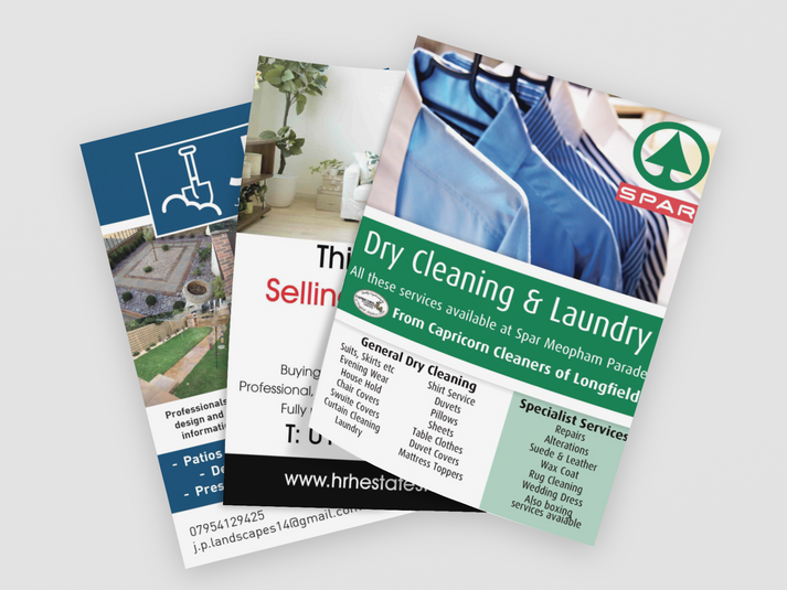 Cheap Printed A5 Flyers – Blue First Printers